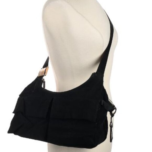 Sequoia | Bags | Rare Sequoia Paris Mid200s Black Corduroy Cargo Bag ...